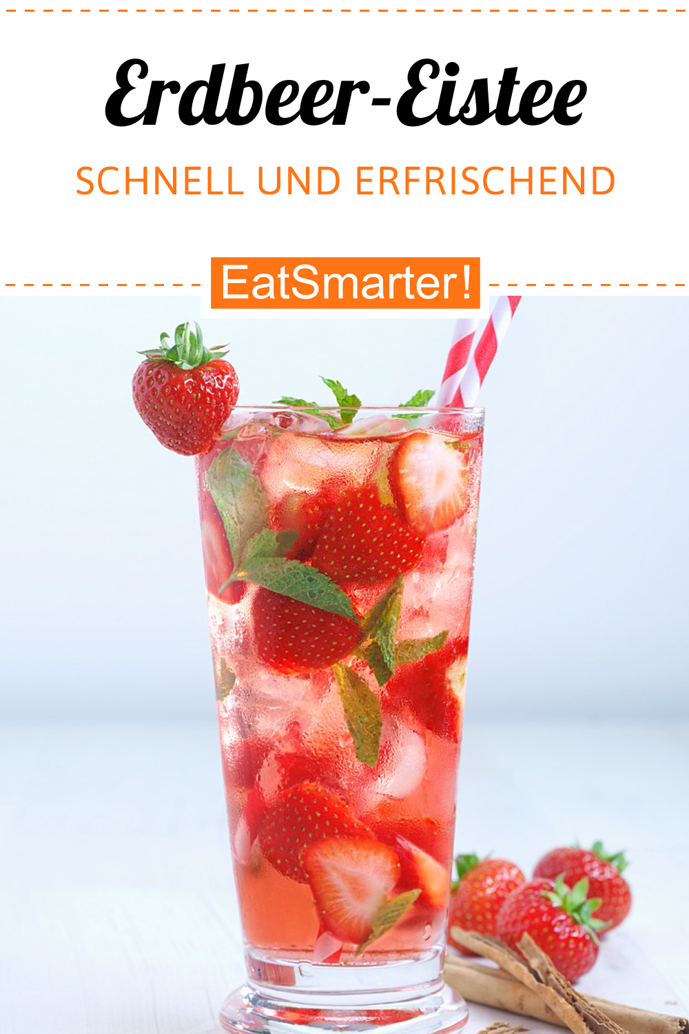 Erdbeer-Eistee Rezept | EAT SMARTER