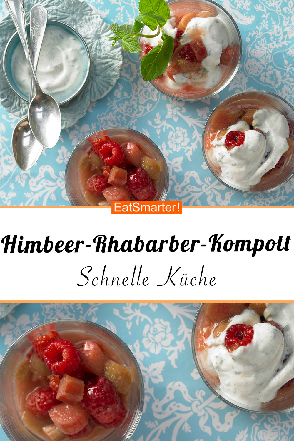 Himbeer-Rhabarber-Kompott Rezept | EAT SMARTER