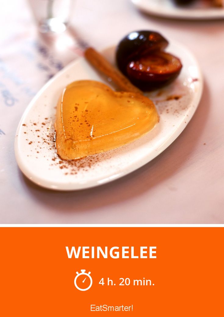 Weingelee Rezept | EAT SMARTER