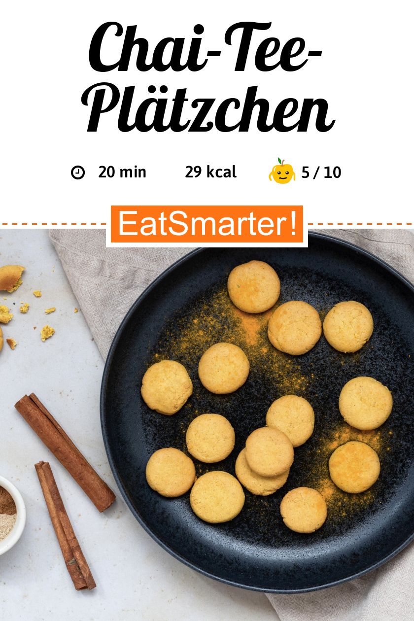 Chai-Tee-Plätzchen Rezept | EAT SMARTER