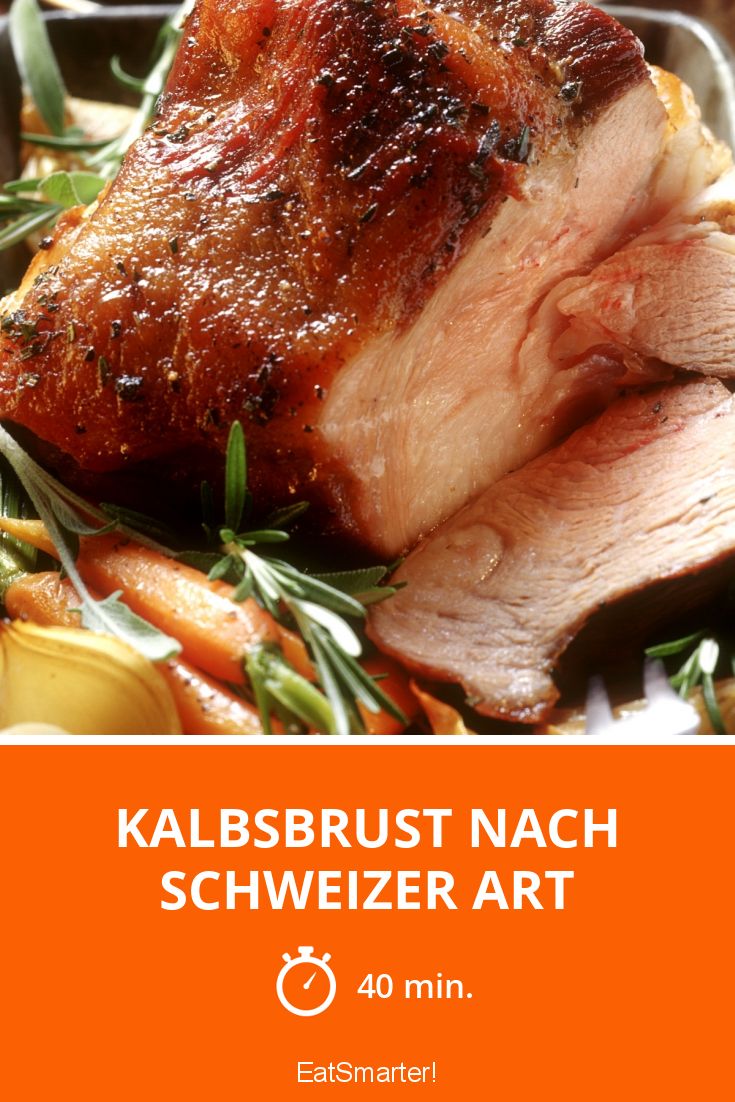Kalbsbrust nach Schweizer Art Rezept | EAT SMARTER