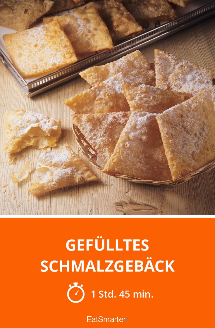 Gefülltes Schmalzgebäck Rezept | EAT SMARTER