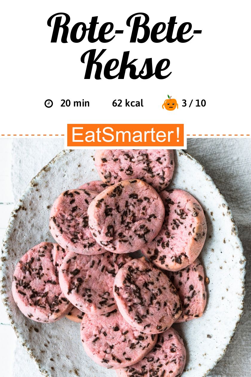 Rote-Bete-Kekse Rezept | EAT SMARTER