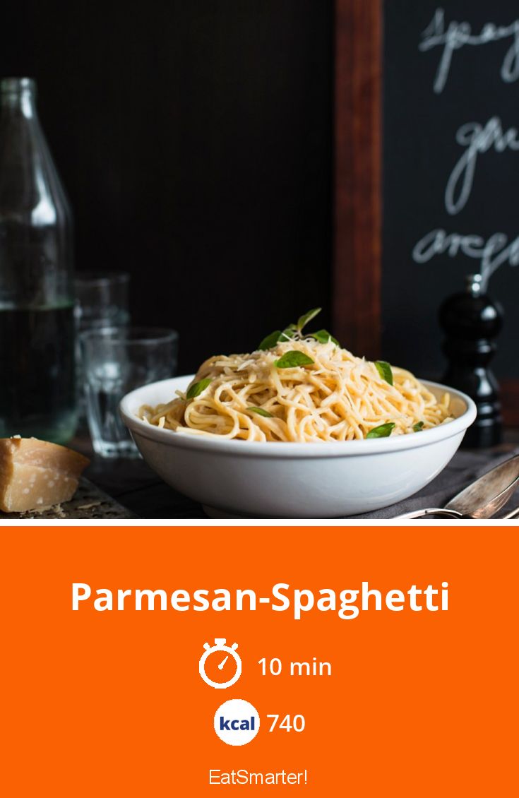 Parmesan-Spaghetti Rezept | EAT SMARTER