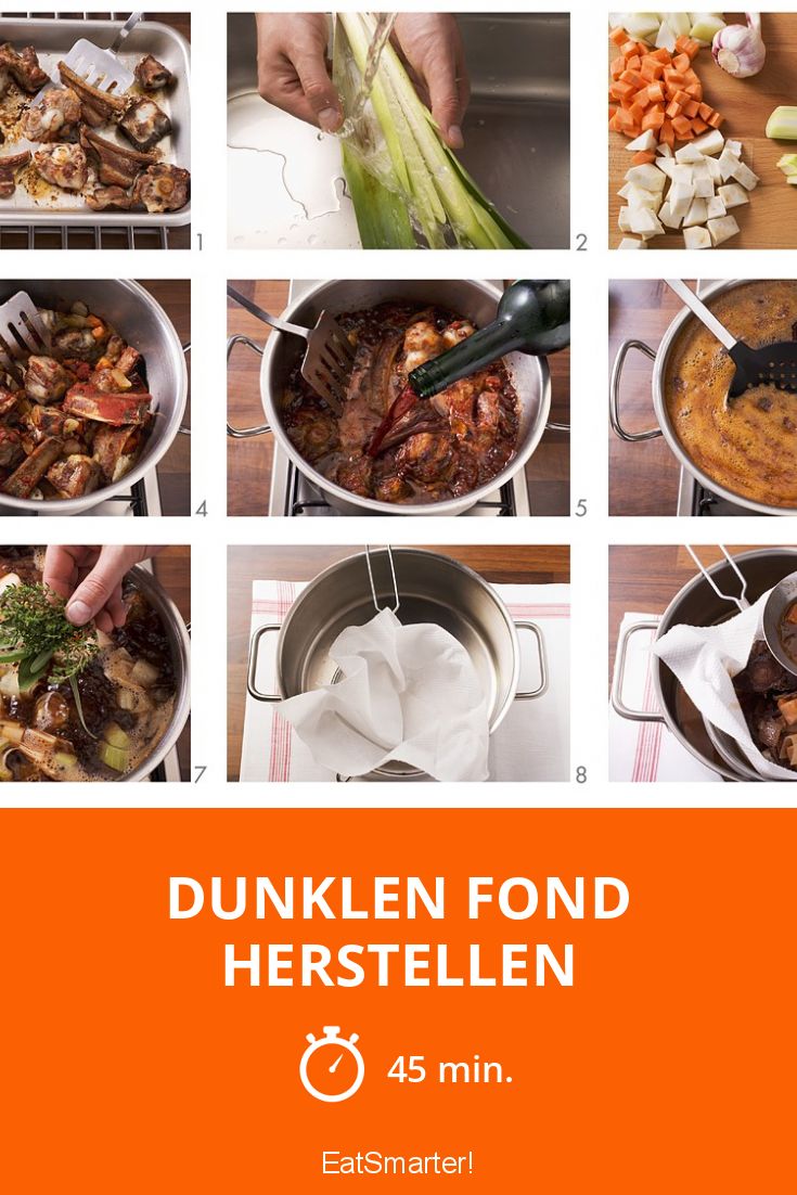 Dunklen Fond herstellen Rezept | EAT SMARTER