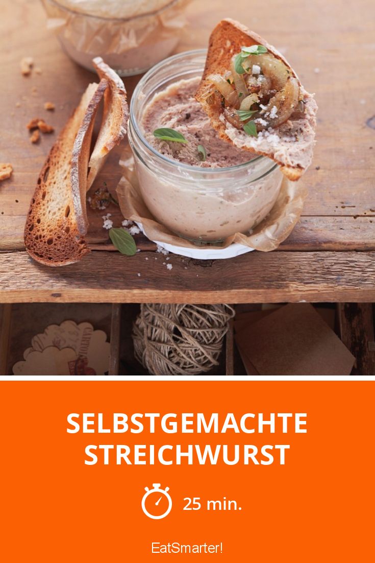 Selbstgemachte Streichwurst Rezept | EAT SMARTER