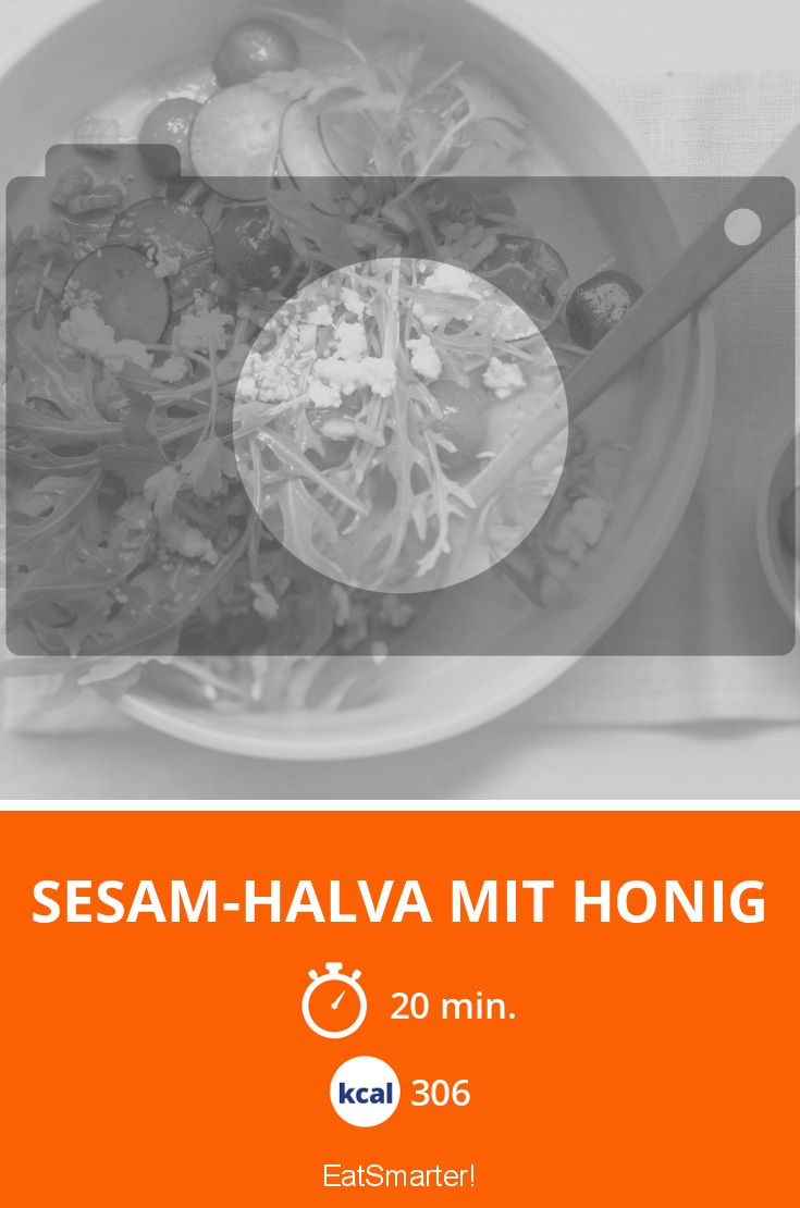 Sesam-Halva mit Honig Rezept | EAT SMARTER