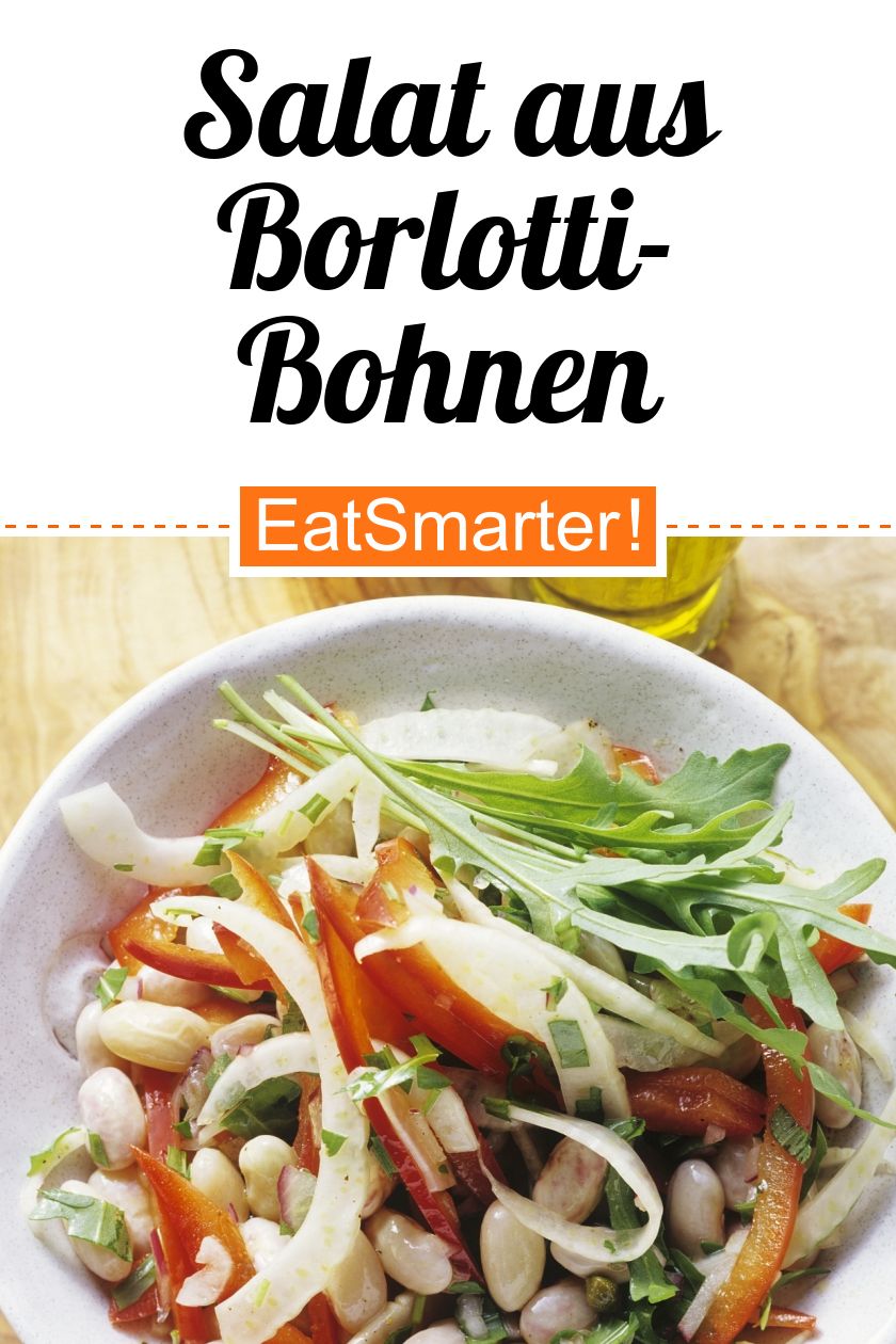 Salat aus Borlotti-Bohnen Rezept | EAT SMARTER