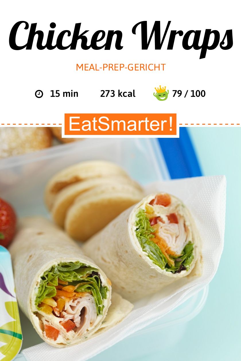 Chicken Wraps Rezept | EAT SMARTER