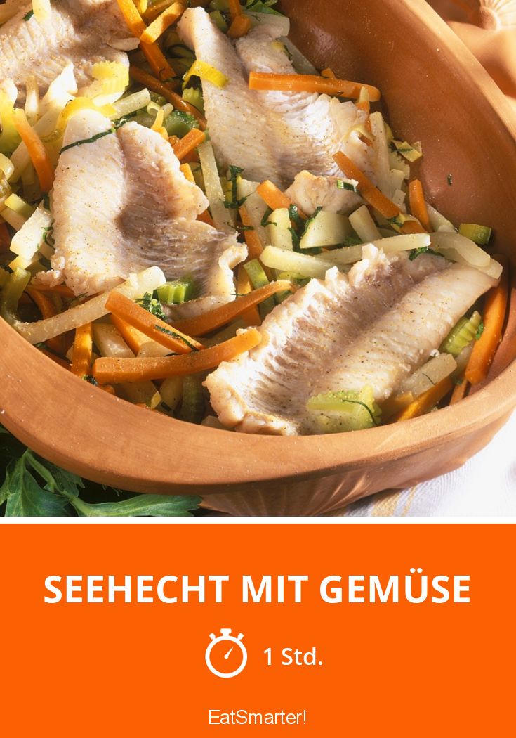 Seehecht mit Gemüse Rezept | EAT SMARTER