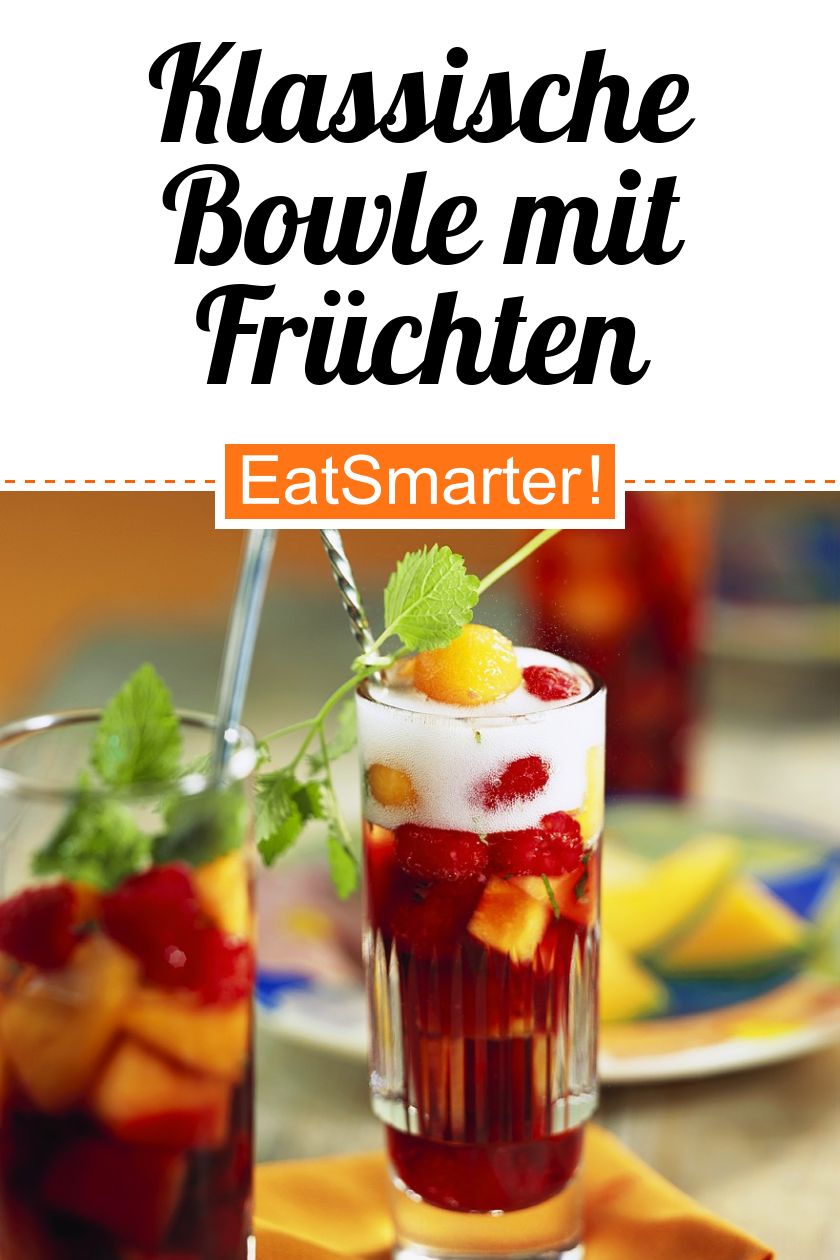 Klassische Bowle Mit Frchten