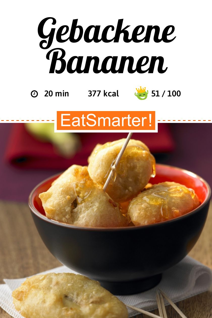 Gebackene Bananen Rezept | EAT SMARTER