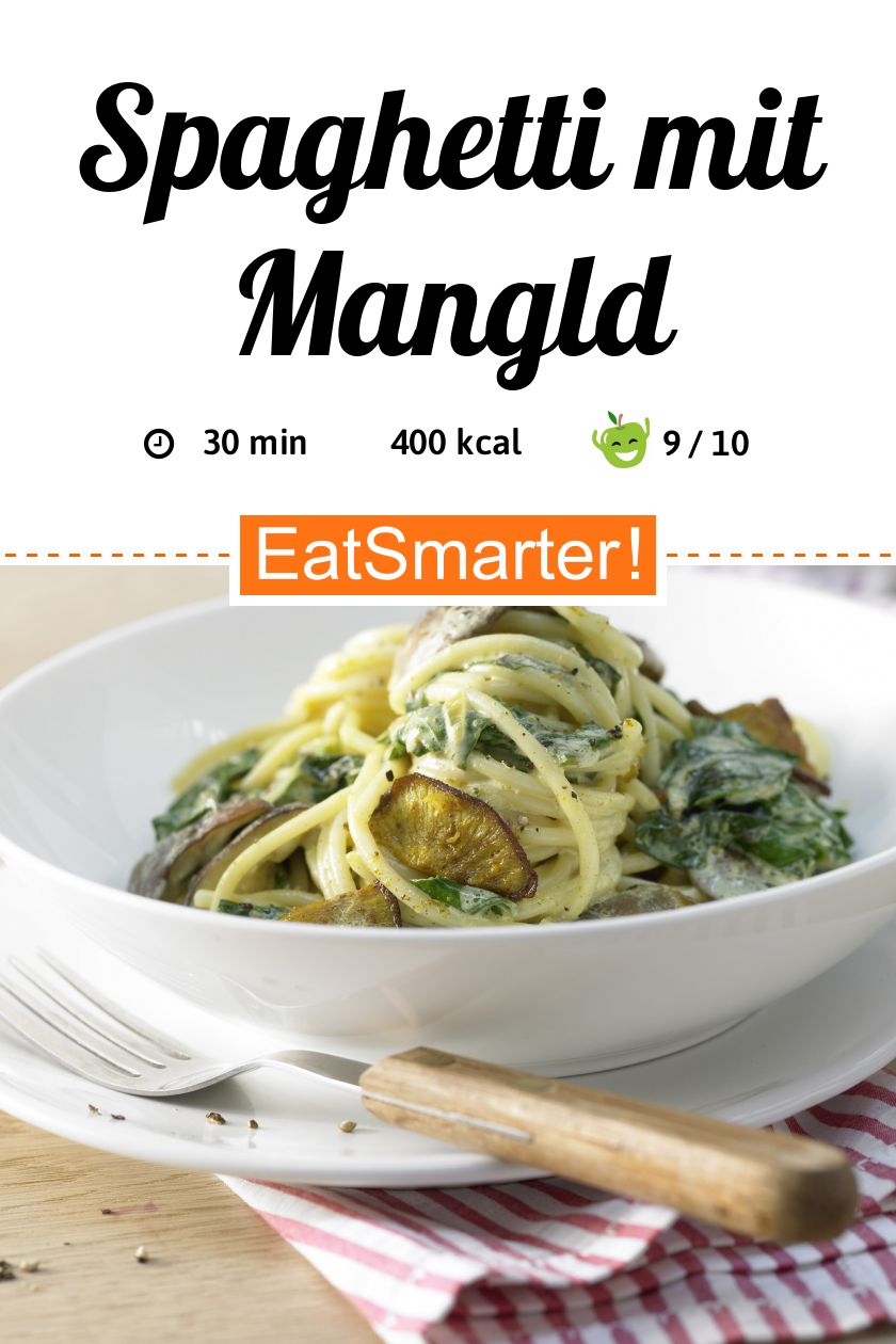 Spaghetti mit Mangold Rezept | EAT SMARTER