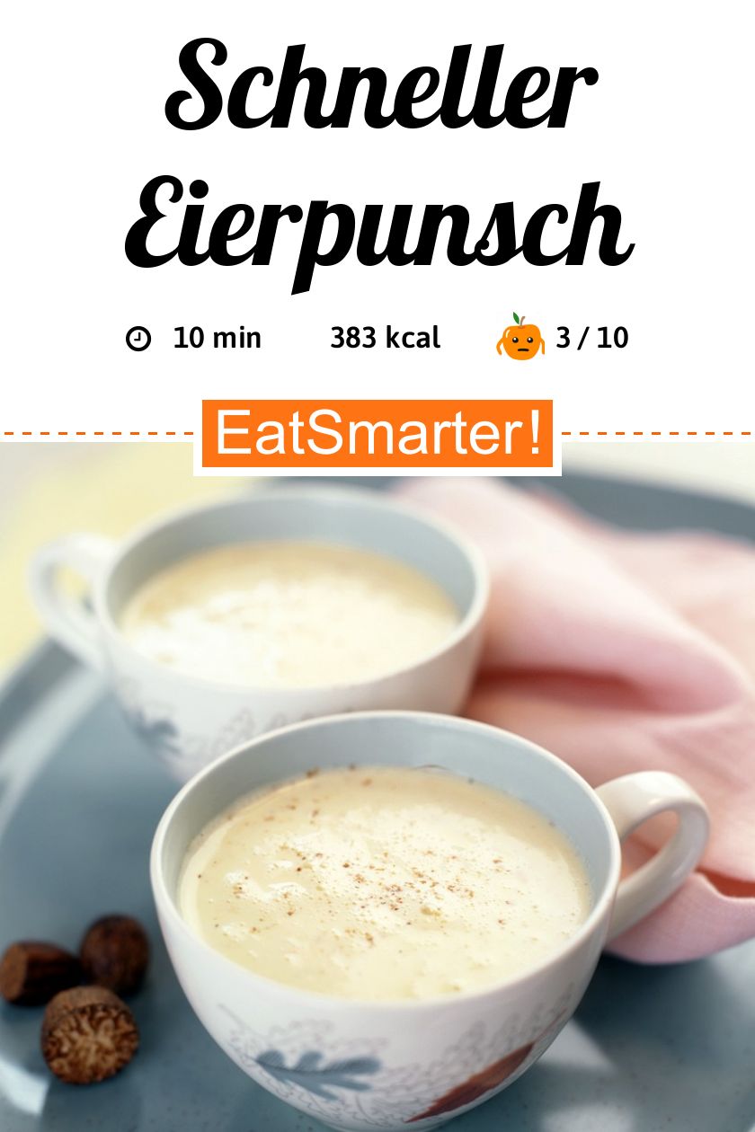 Schneller Eierpunsch Rezept | EAT SMARTER