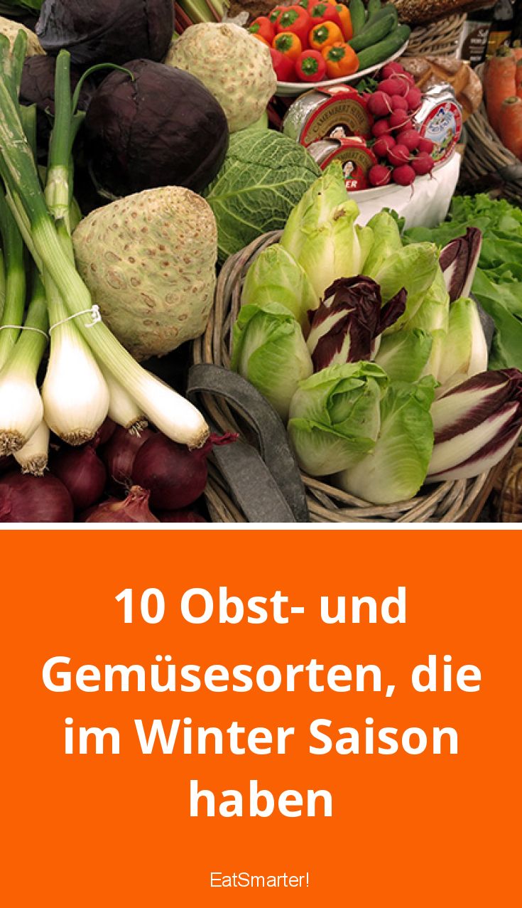 10 Obst- und Gemüsesorten, die im Winter Saison haben | EAT SMARTER