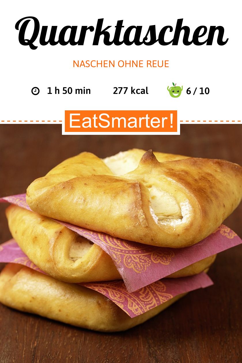 Quarktaschen Rezept | EAT SMARTER