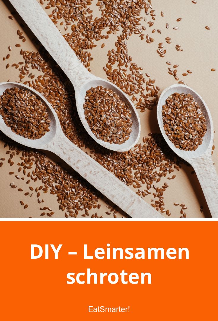 Leinsamen schroten – DIY-Anleitung | EAT SMARTER