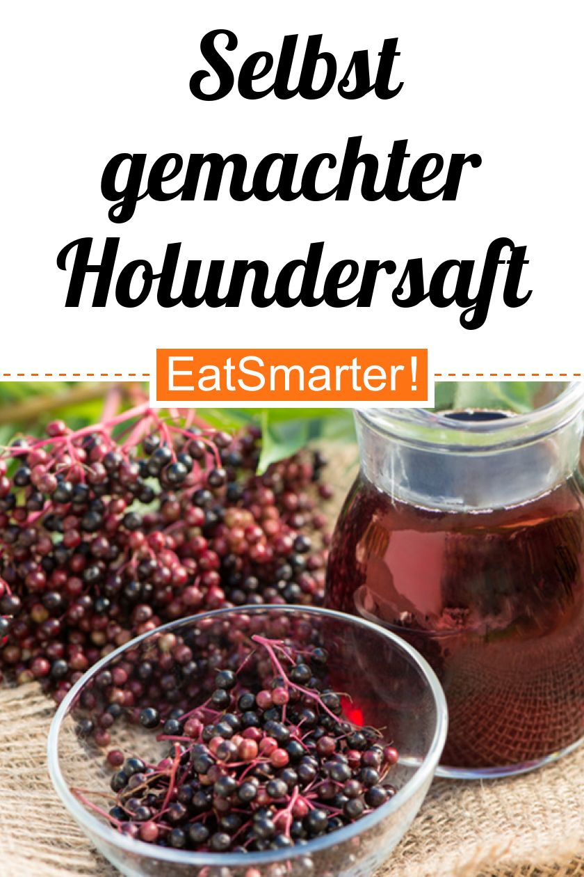 Holundersaft Rezept | EAT SMARTER