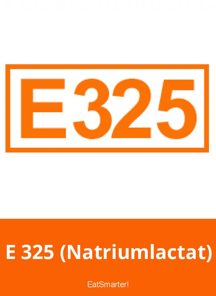 E 325 (Natriumlactat) | EAT SMARTER