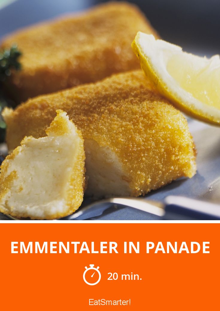 Emmentaler in Panade Rezept | EAT SMARTER
