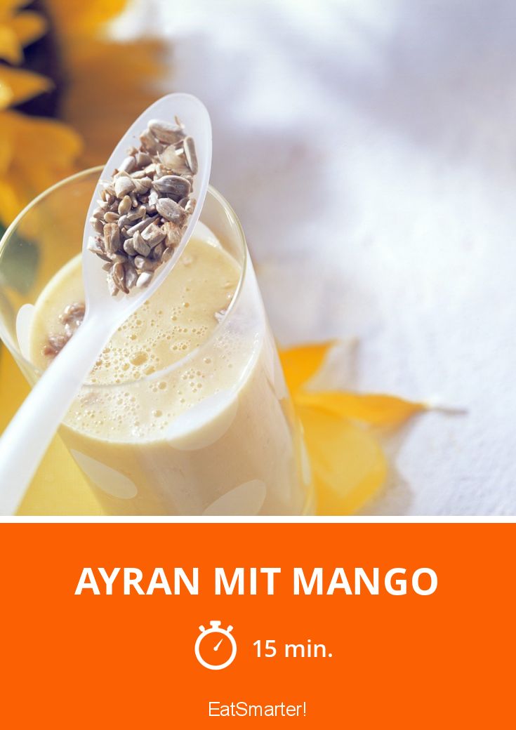Ayran mit Mango Rezept | EAT SMARTER
