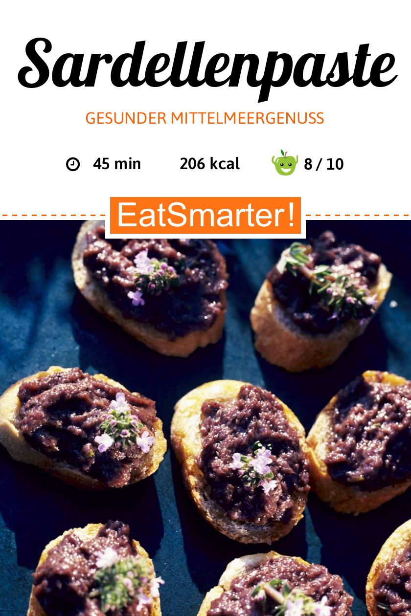 Bruschette mit Sardellenpaste Rezept | EAT SMARTER