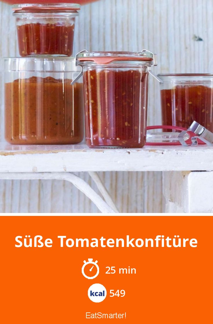 Tomaten Konfitüre Rezept _ Rezept: Tomatenmarmelade selber machen – DMLOX