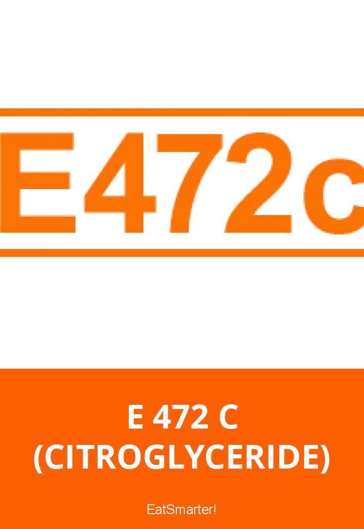 E 472 c (Citroglyceride) | EAT SMARTER