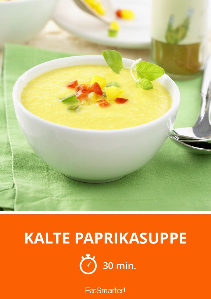 Kalte Paprikasuppe Rezept Eat Smarter