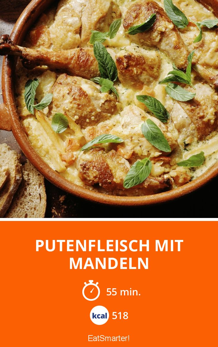 Putenfleisch mit Mandeln Rezept | EAT SMARTER