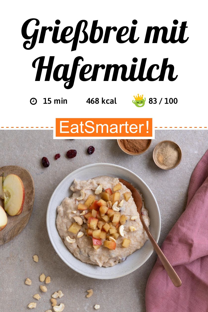 Griebrei Mit Hafermilch Wird Nicht Fest