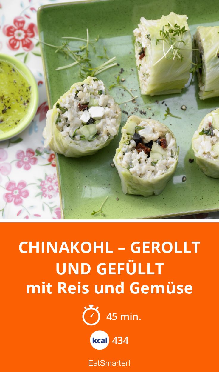 Chinakohl – gerollt und gefüllt Rezept | EAT SMARTER