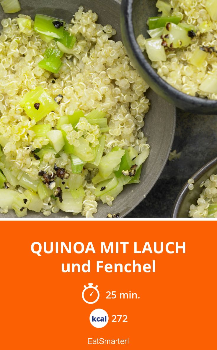 Quinoa mit Lauch Rezept | EAT SMARTER