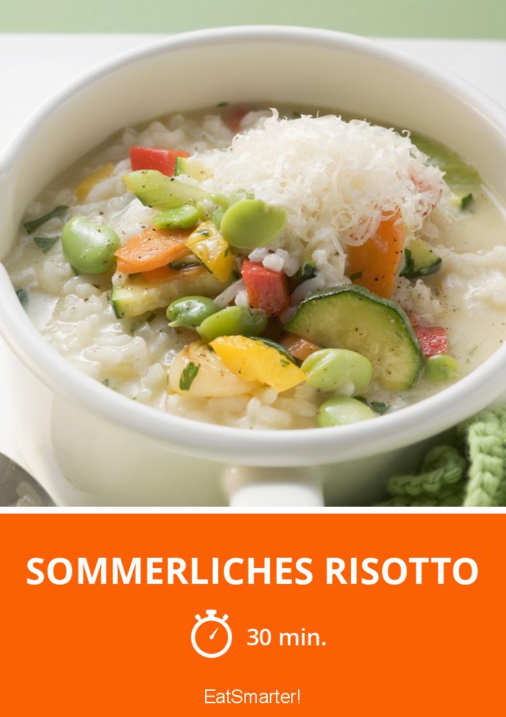 Sommerliches Risotto Rezept | EAT SMARTER