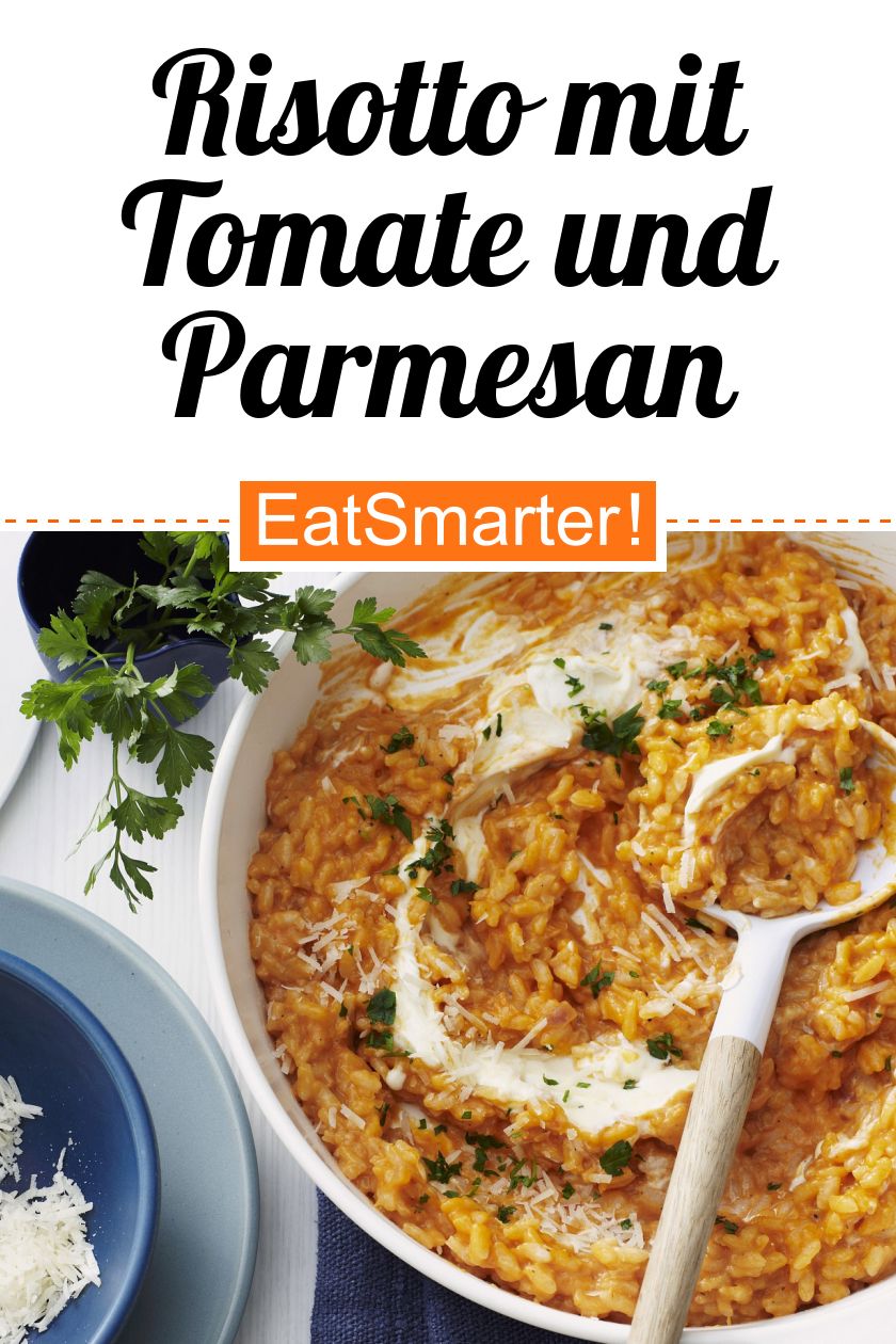 Risotto mit Tomate und Parmesan Rezept | EAT SMARTER