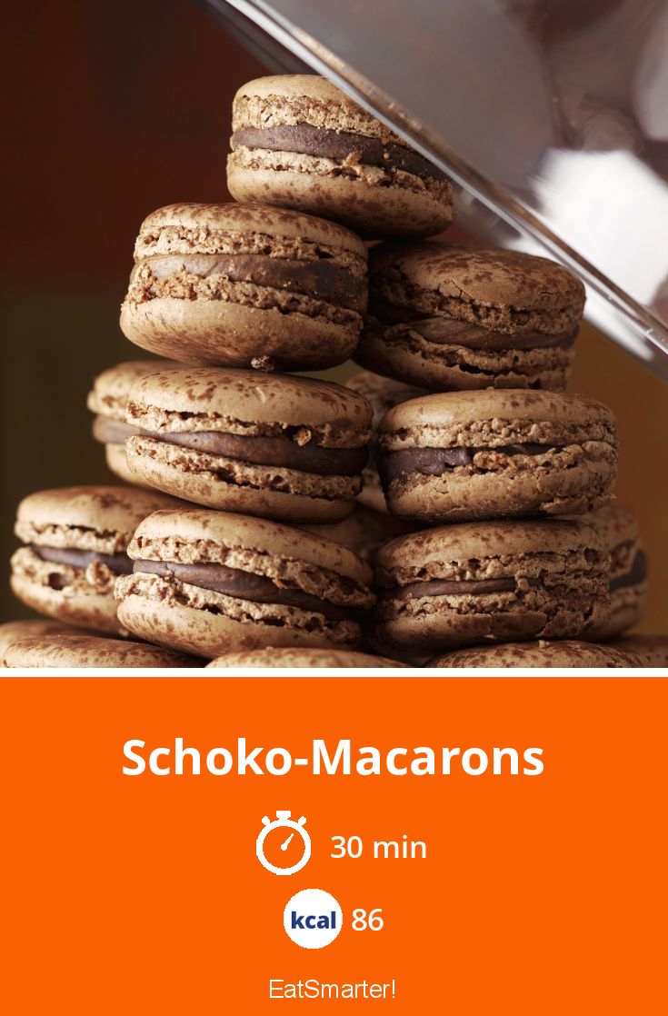 Schoko-Macarons Rezept | EAT SMARTER
