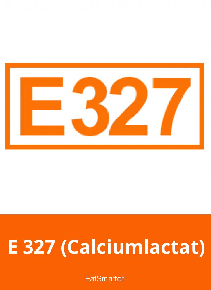 E 327 (Calciumlactat) | EAT SMARTER