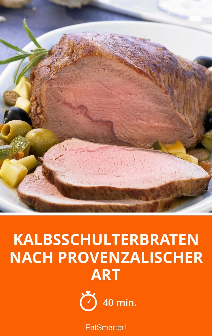 Kalbsschulterbraten nach provenzalischer Art Rezept | EAT SMARTER