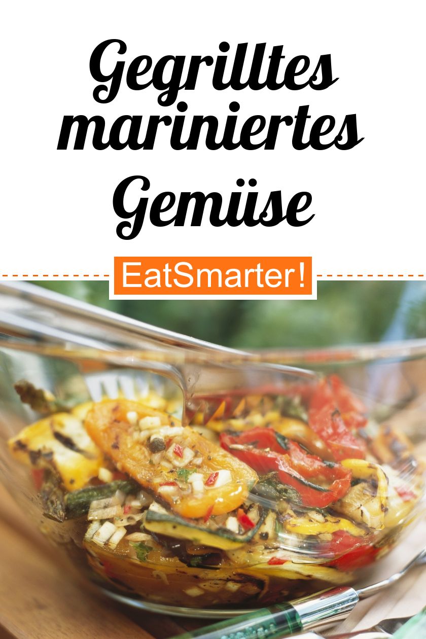 Gegrilltes mariniertes Gemüse Rezept | EAT SMARTER