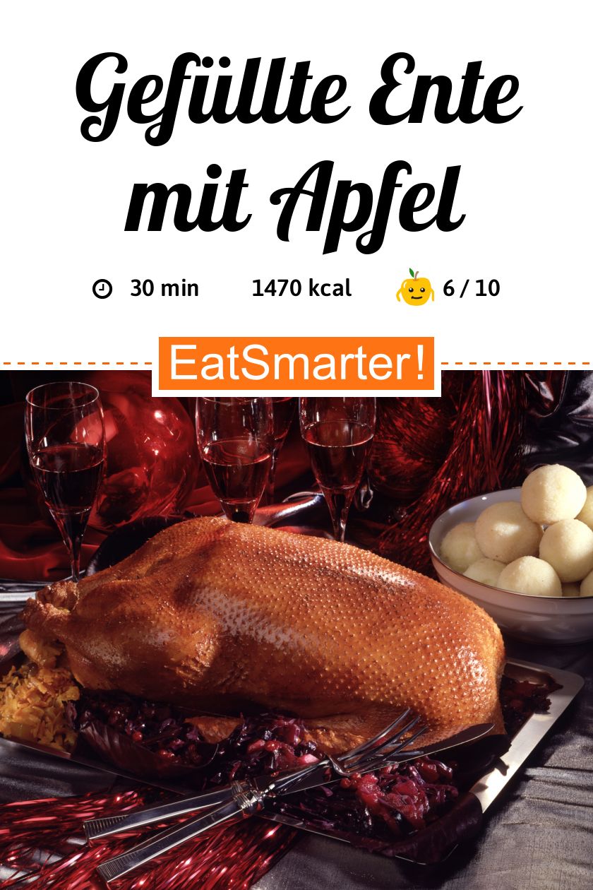 Gefüllte Ente mit Apfel Rezept | EAT SMARTER