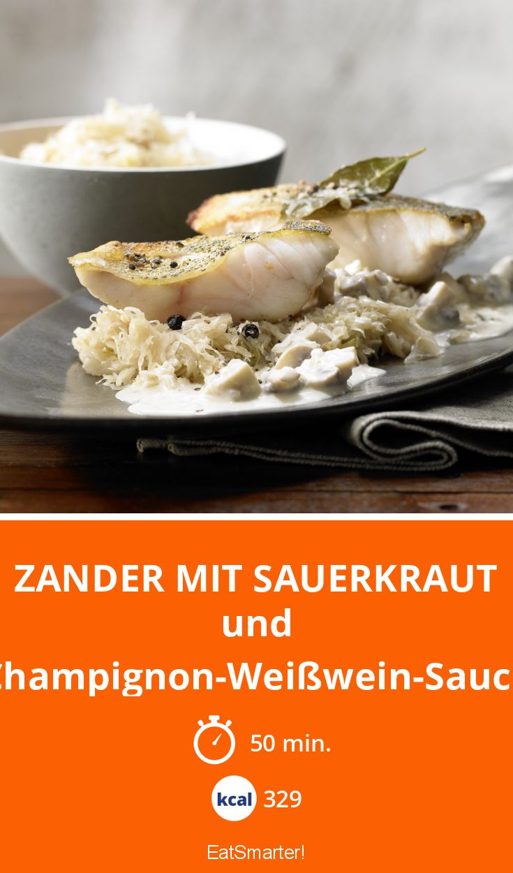 Zander mit Sauerkraut Rezept | EAT SMARTER