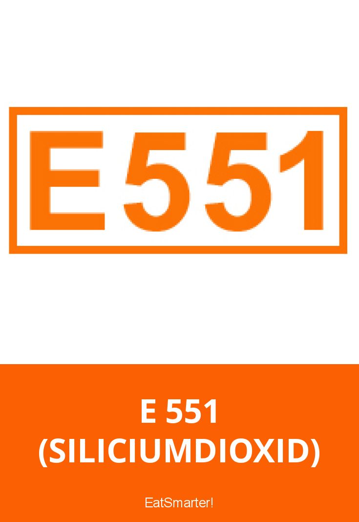 E 551 (Siliciumdioxid) | EAT SMARTER