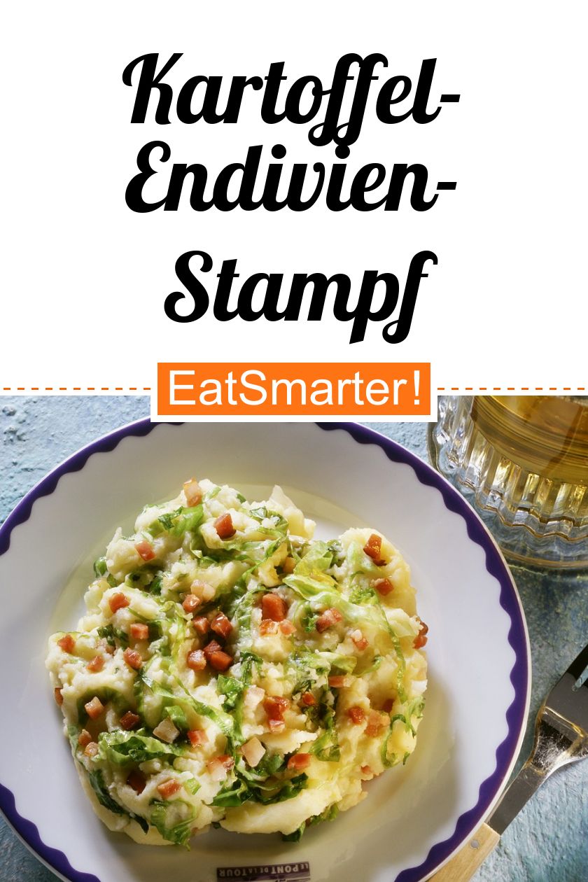 Kartoffel-Endivien-Stampf mit Speck Rezept | EAT SMARTER