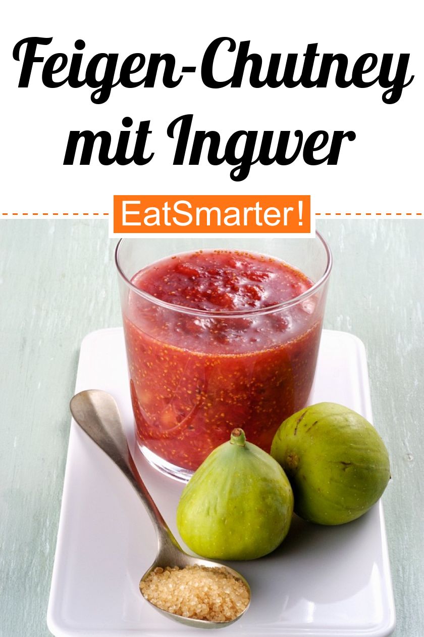Feigen Chutney Mit Ingwer