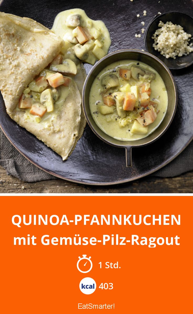 Quinoa-Pfannkuchen Rezept | EAT SMARTER
