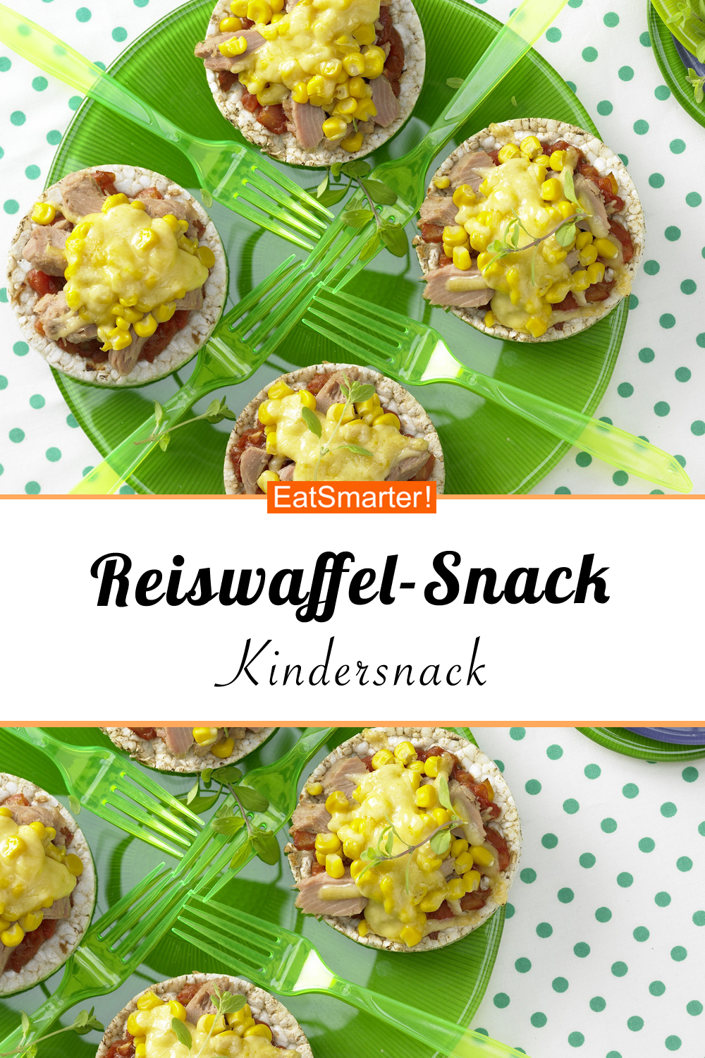Reiswaffel-Gemüse-Snack »Riesenrad« Rezept | EAT SMARTER