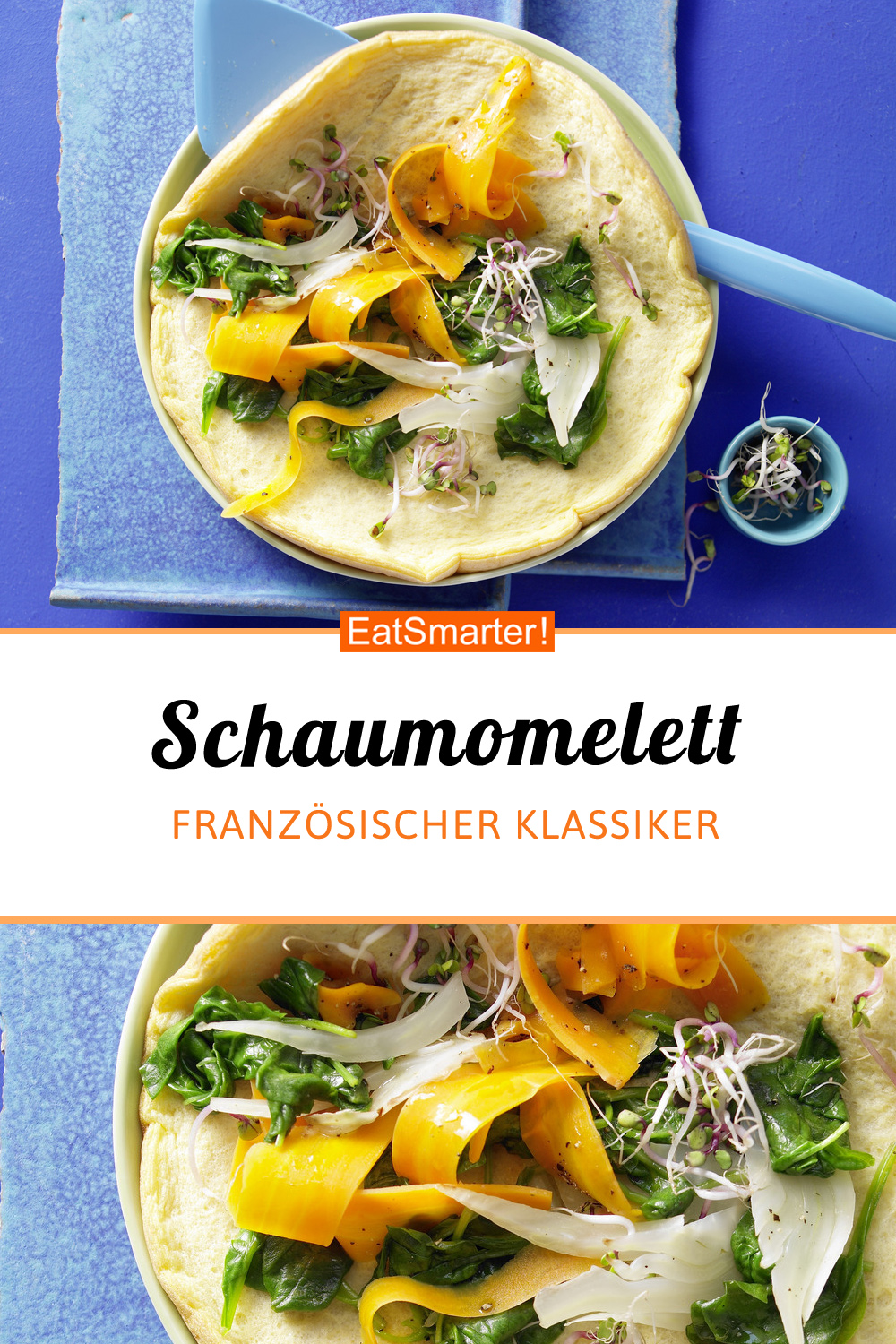 Omelett mit Blattspinat Rezept | EAT SMARTER
