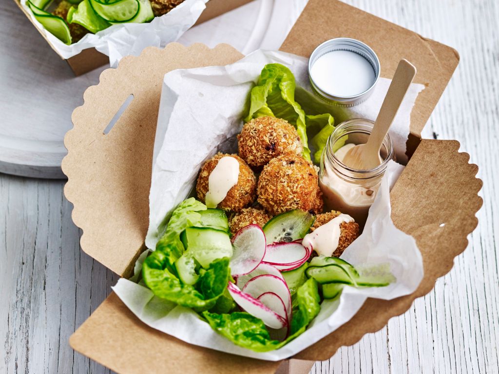 Falafel-Box Rezept | EAT SMARTER