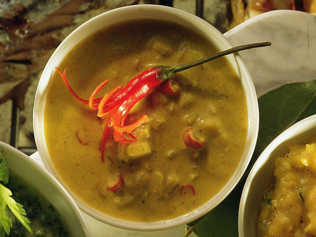 Kokos Curry Sosse