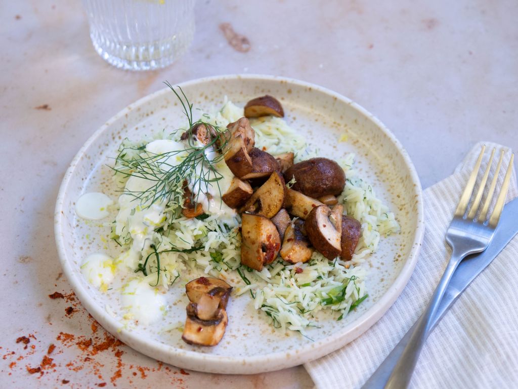 Reis mit Pilzen Rezept | EAT SMARTER